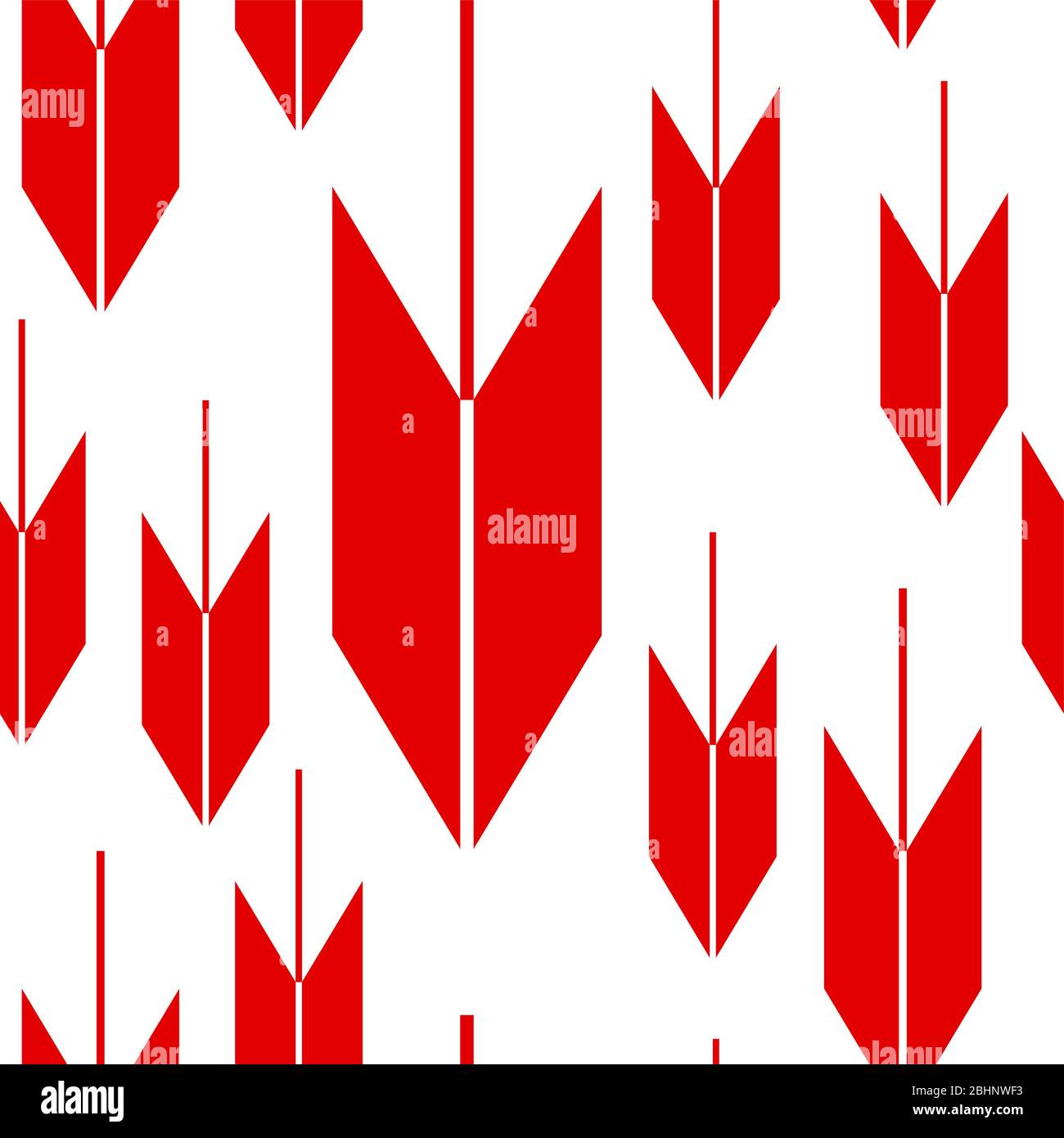 This is a illustration of Seamless Japanese pattern representing arrows ...
