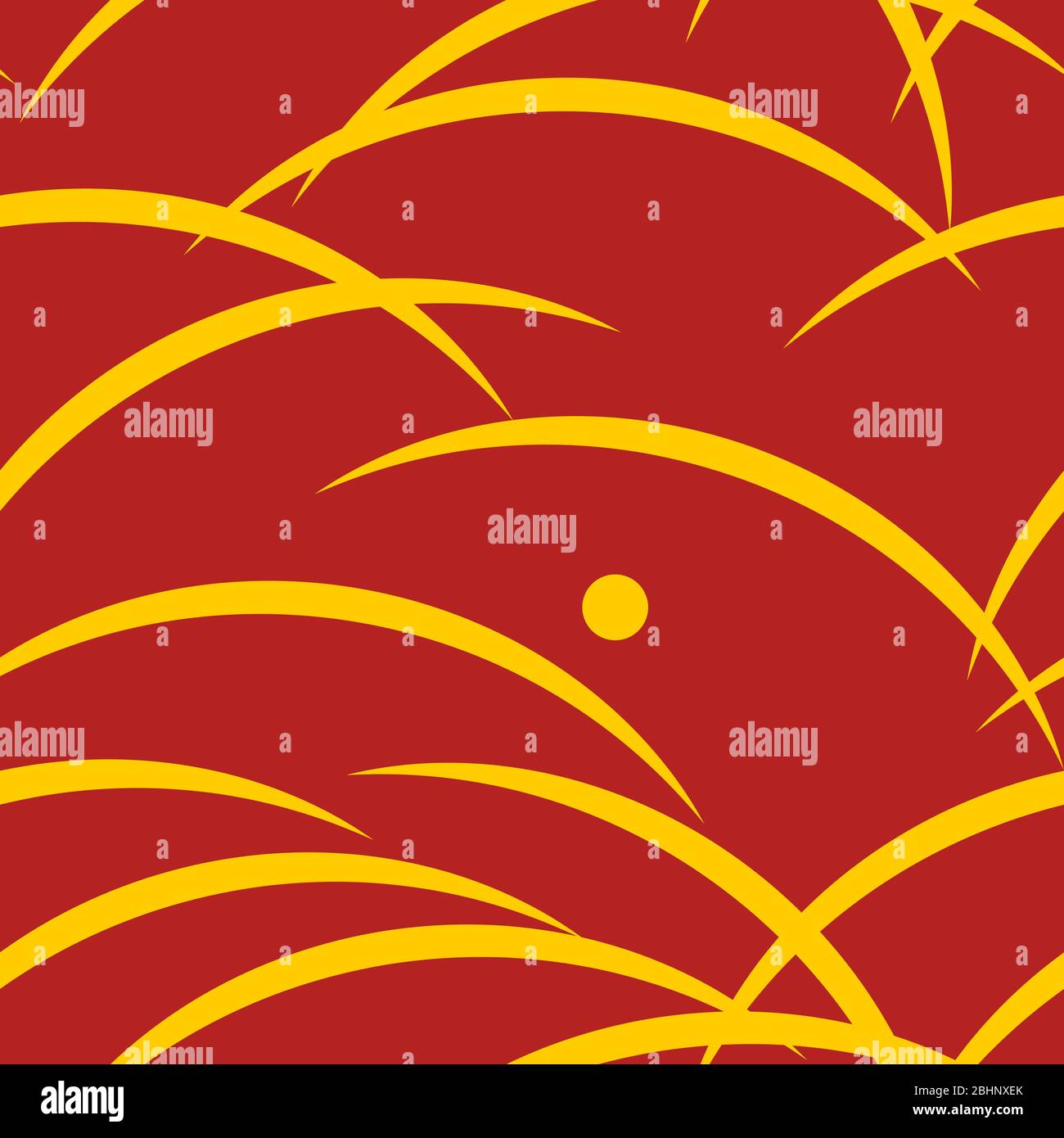 This is a illustration of Seamless Japanese pattern representing dew ...