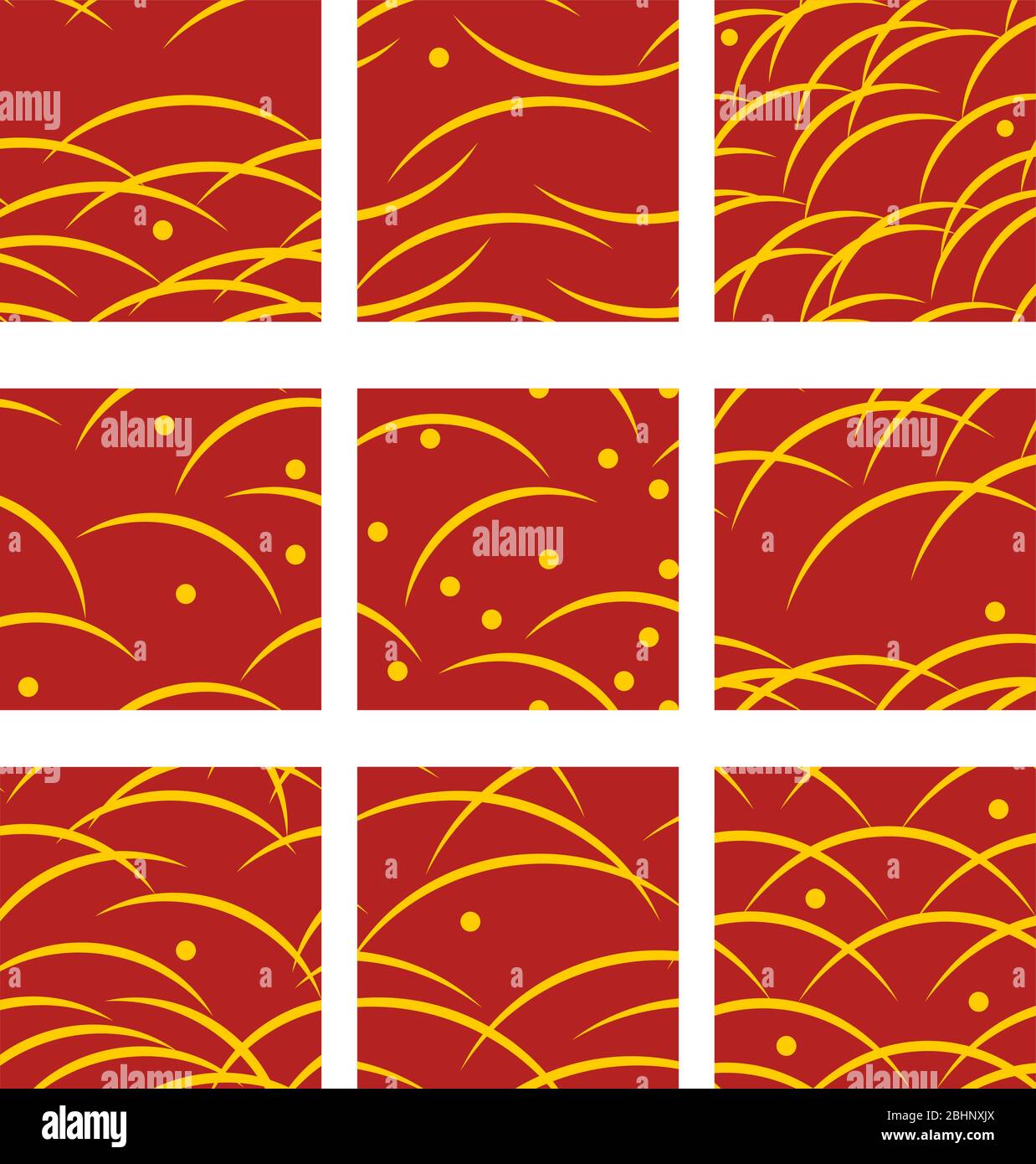 This is a illustration of Seamless Japanese pattern representing dew ...