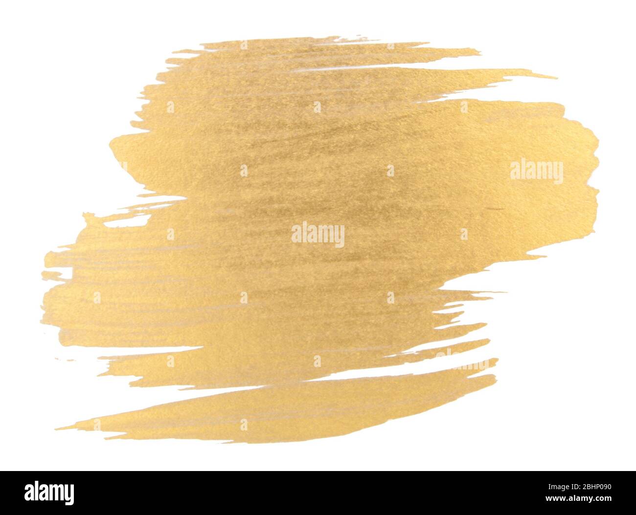 Gold watercolor texture paint stain shining brush stroke Stock Photo ...