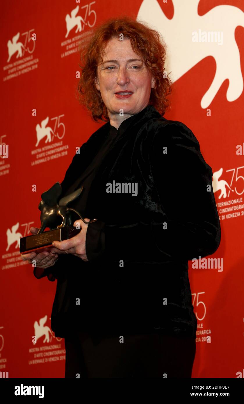 VENICE, ITALY - SEPTEMBER 08: Jennifer Kent with the Special Jury Prize ...
