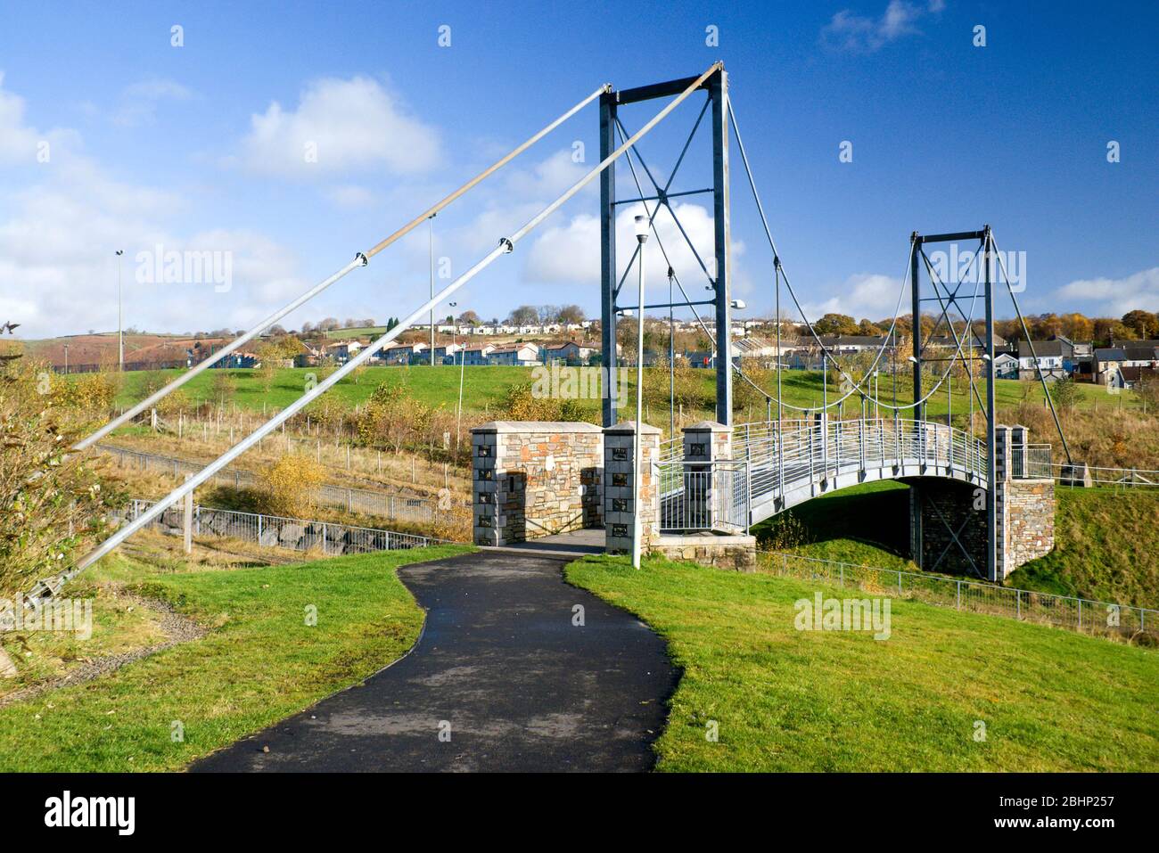 Bridge carrying cycle route hi-res stock photography and images - Alamy