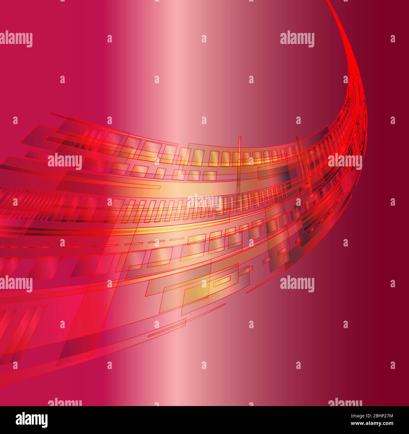abstract flowing geometric shapes Stock Photo - Alamy
