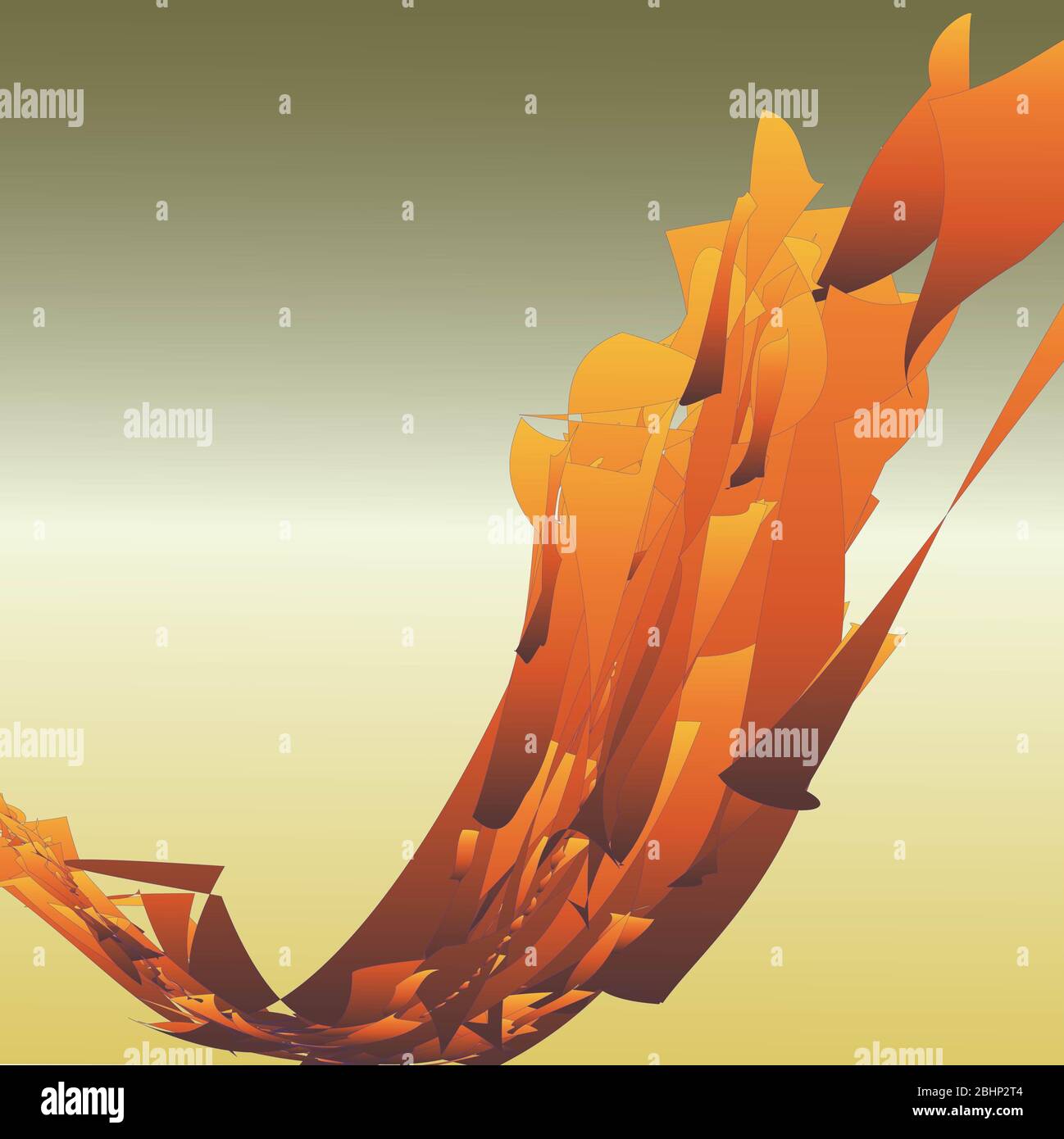 abstract flowing geometric shapes Stock Photo - Alamy