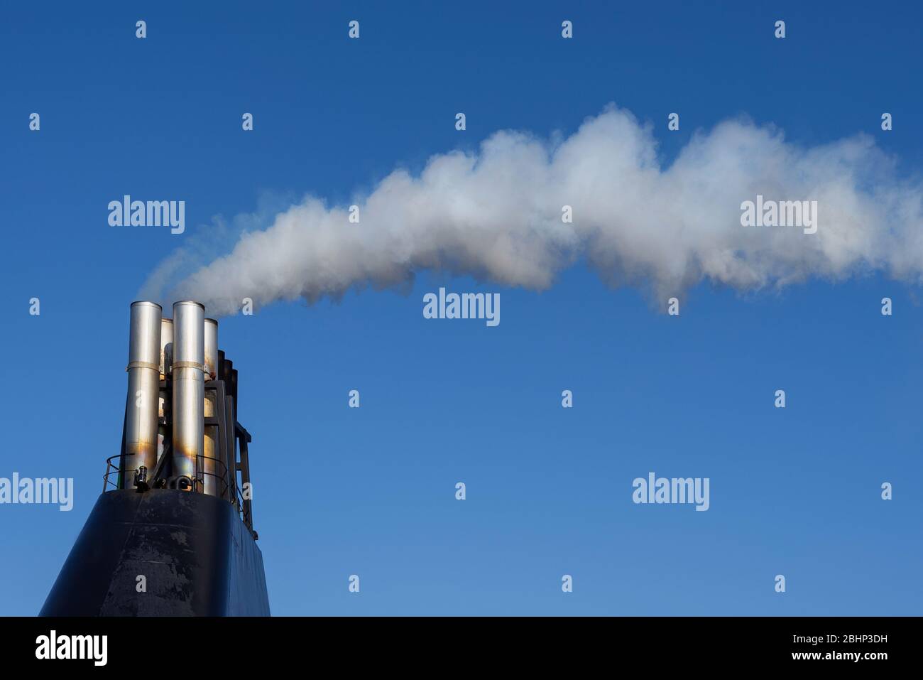 Air pollution - release of pollutants into the air. Damage to human ...