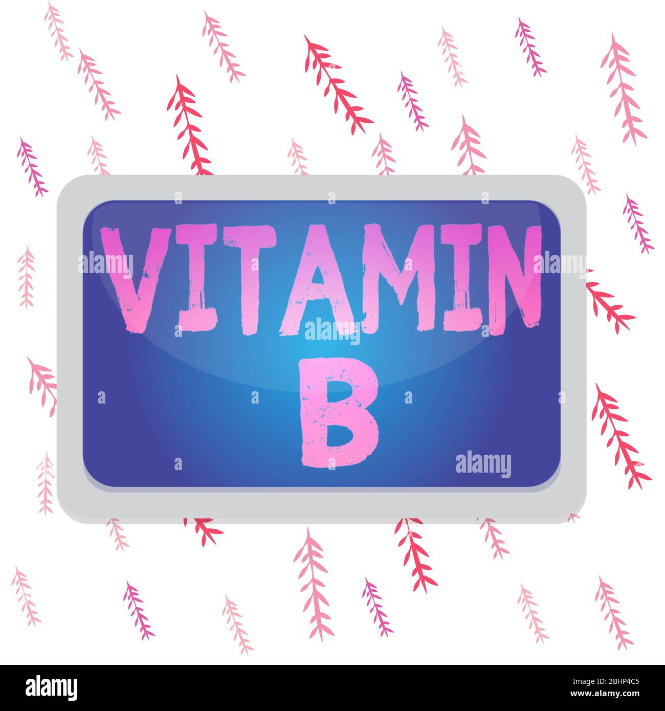 Handwriting text writing Vitamin B. Conceptual photo Nutrient that ...