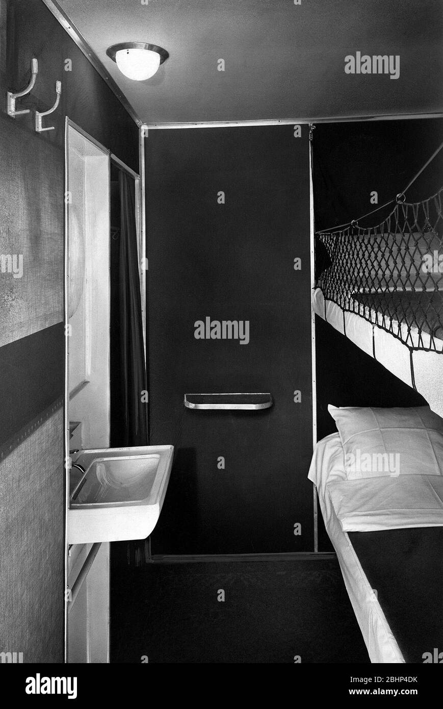 The German Zeppelin airship - the Hindenburg in flight. 1930s ...