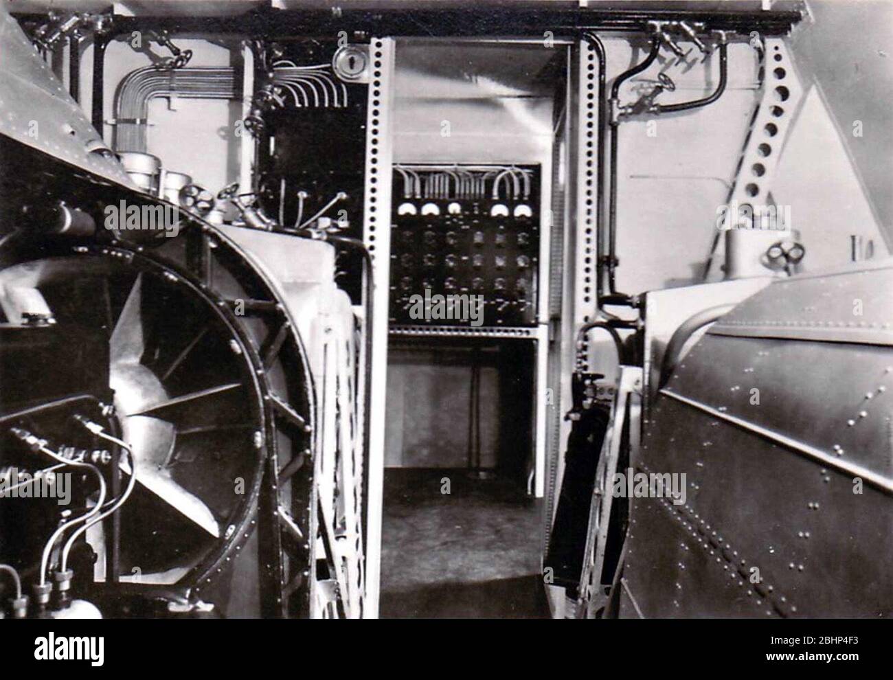 The German Zeppelin airship - the Hindenburg in flight. 1930s ...