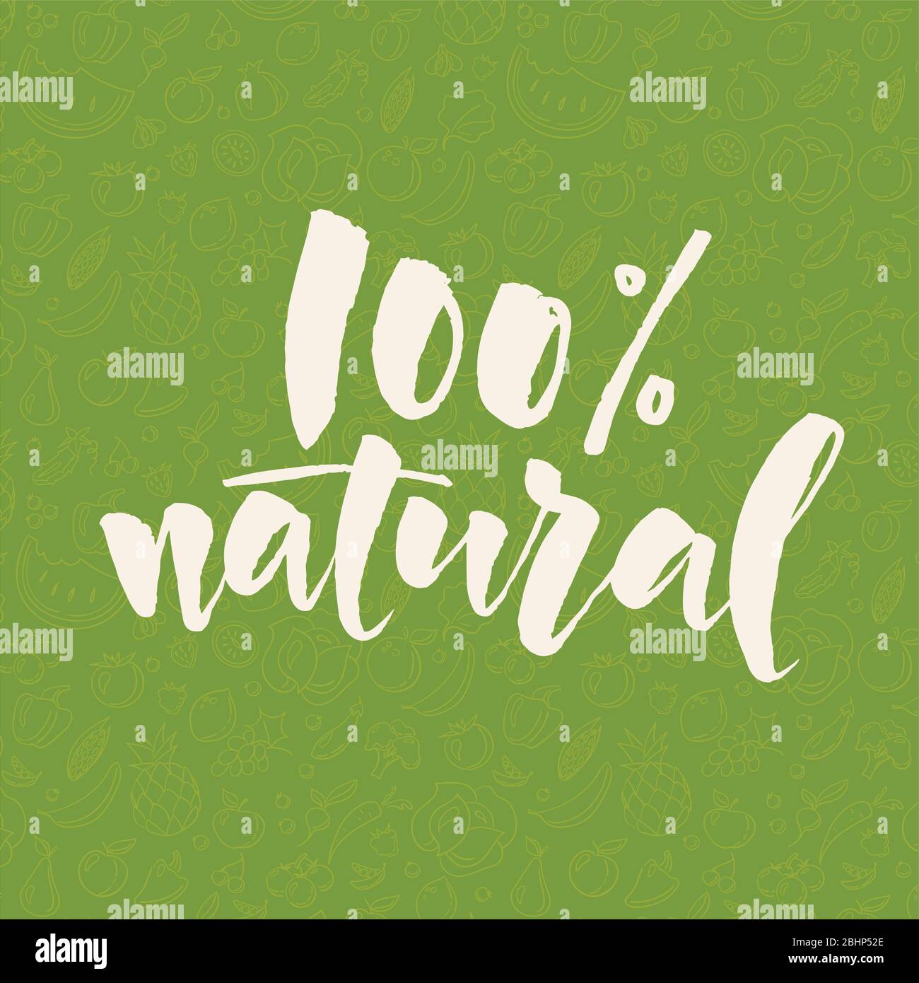 Eco lifestyle natural calligraphy hand written text Stock Vector Image ...