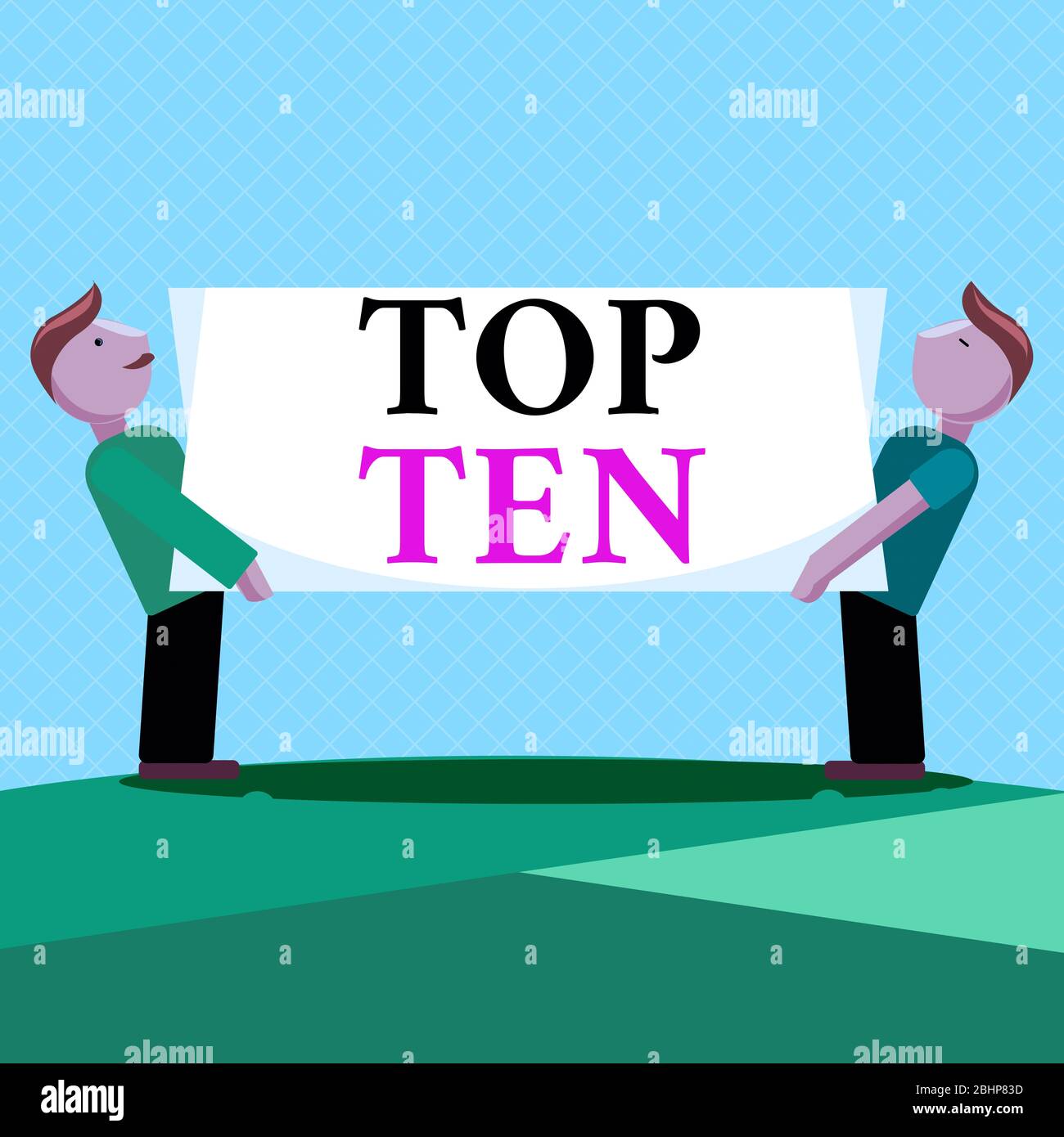 Word writing text Top Ten. Business photo showcasing the ten most ...