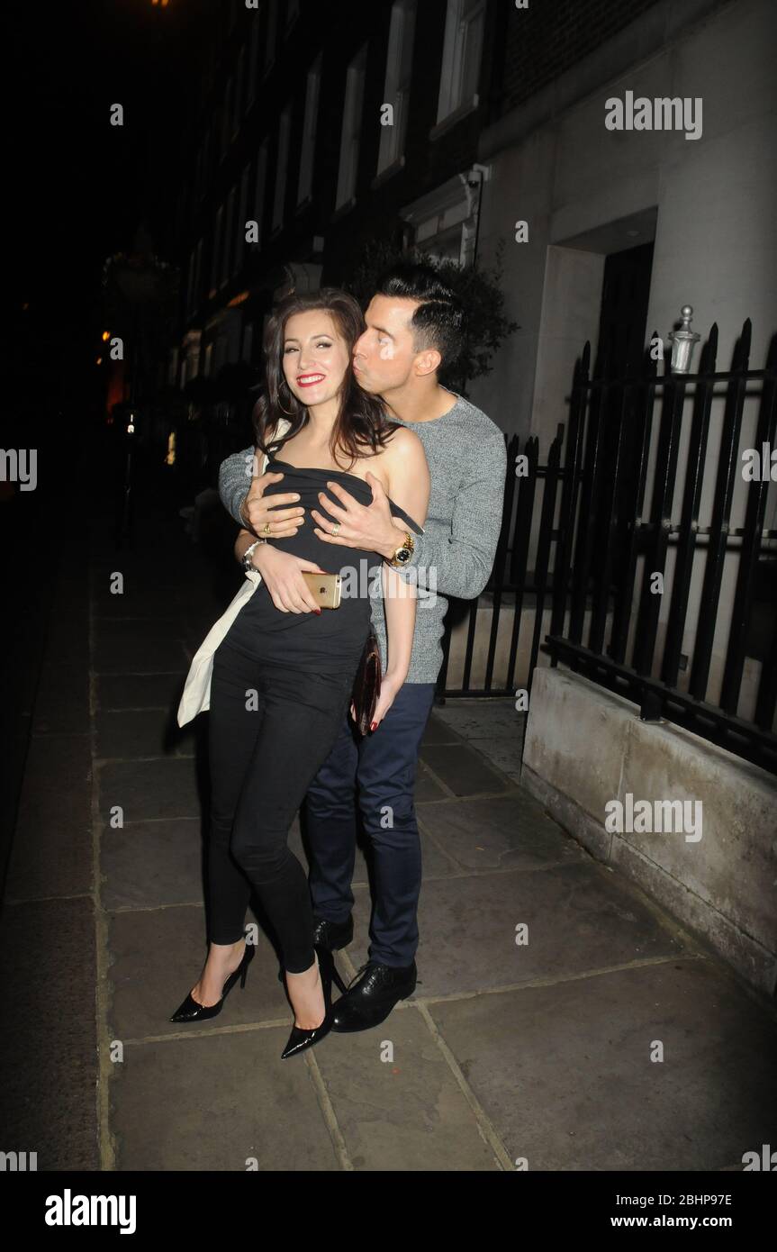 Russell Kane And Lindsey Cole High Resolution Stock Photography and ...