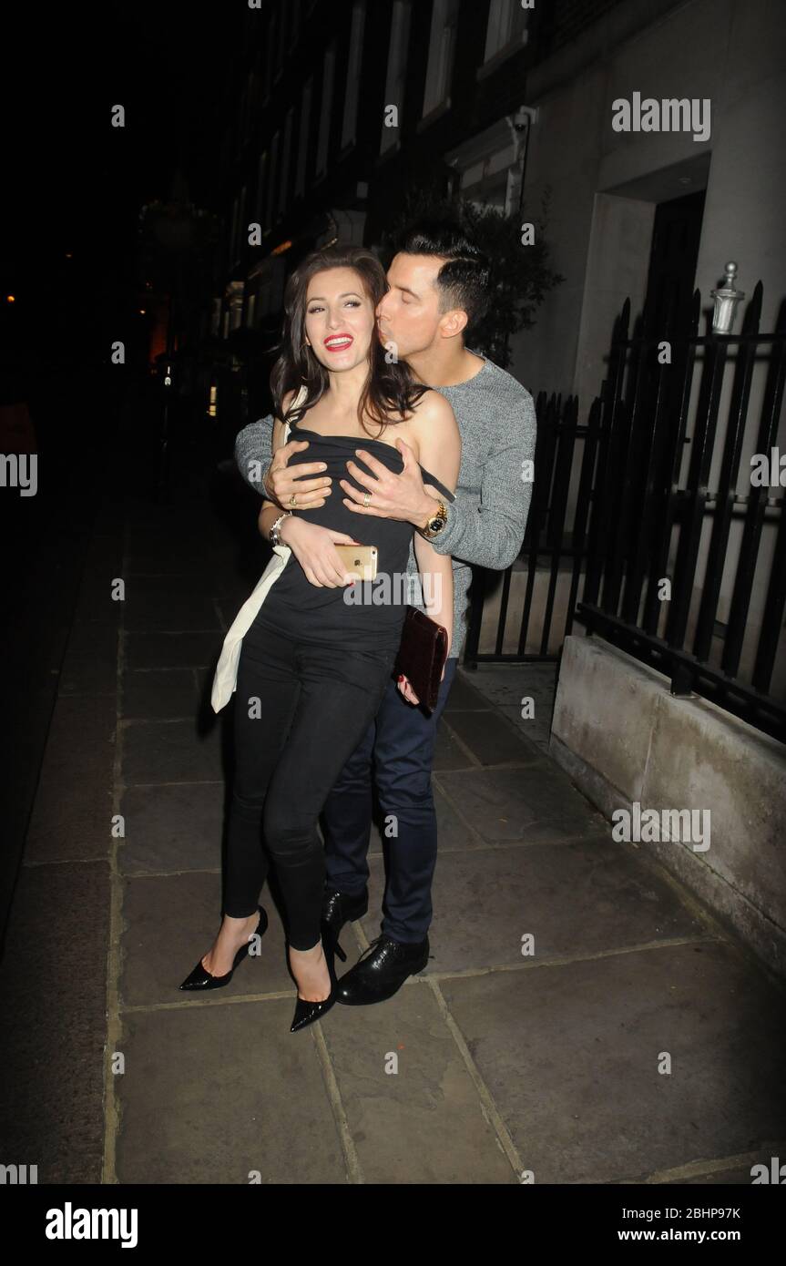 Russell Kane And Lindsey Cole High Resolution Stock Photography and ...