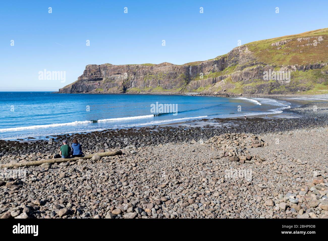 Talisker Bay on the Isle of Skye in Scotland Stock Photo - Alamy