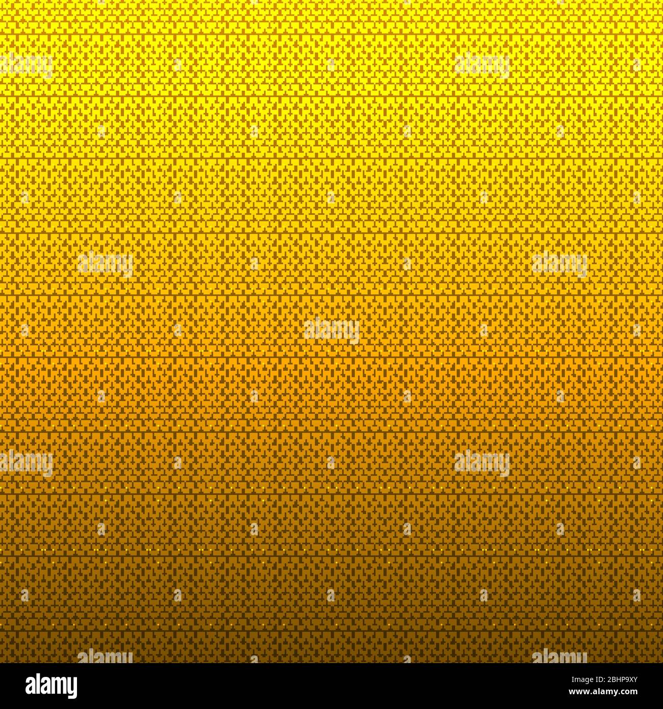Abstract yellow chevron pattern on gradient background and texture ...