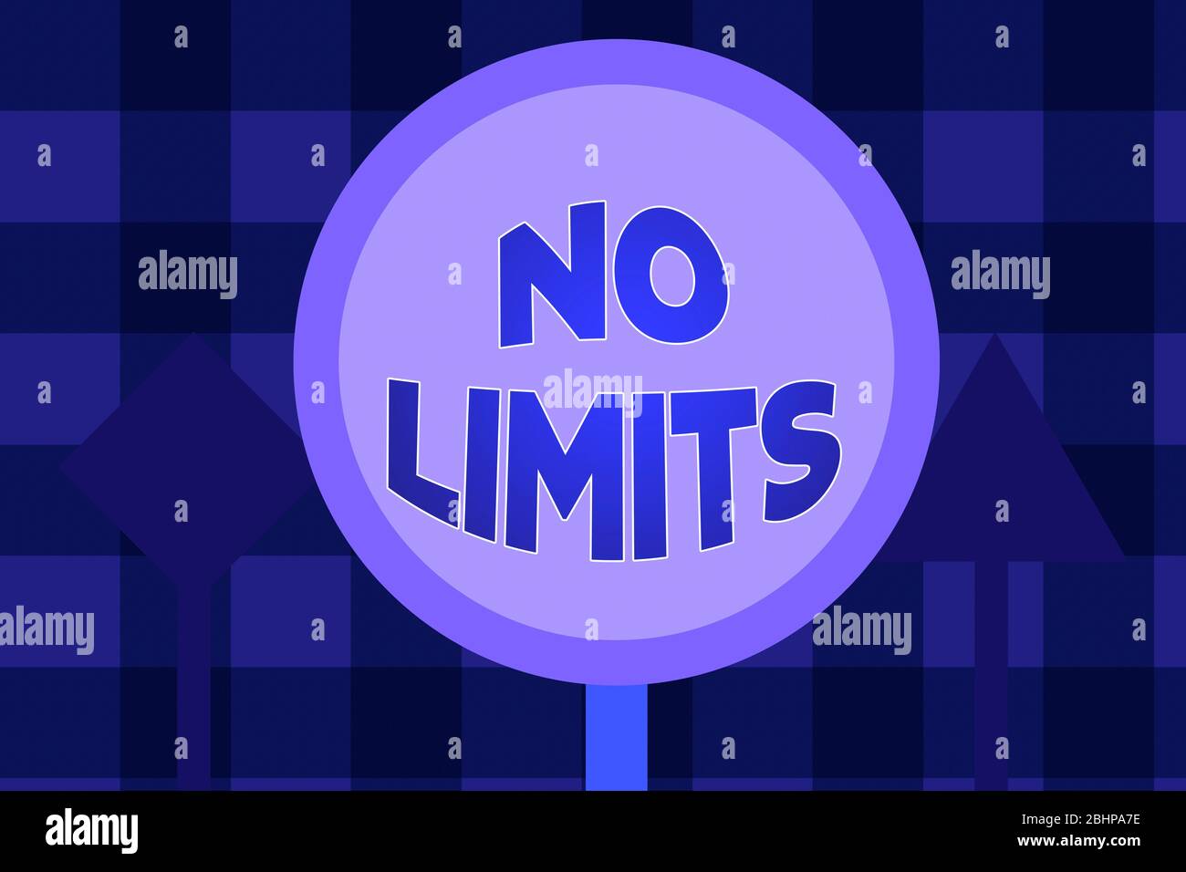 Writing note showing No Limits. Business concept for to do whatever you ...