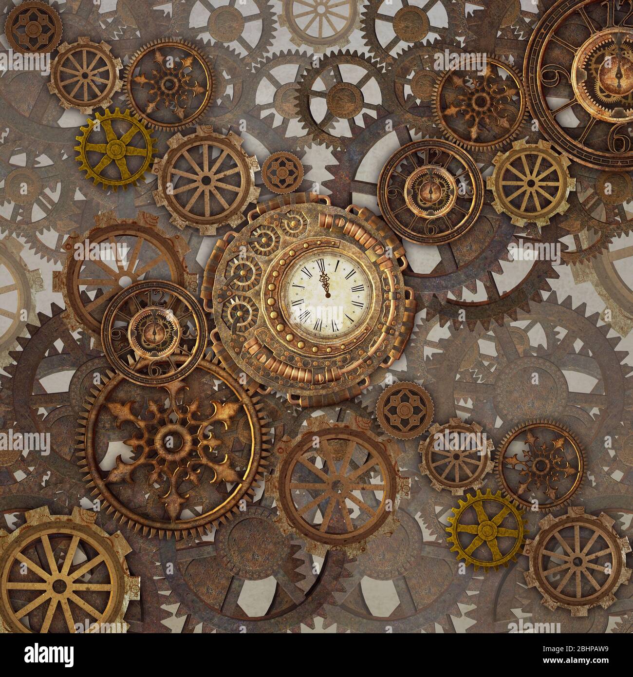 Steampunk Background