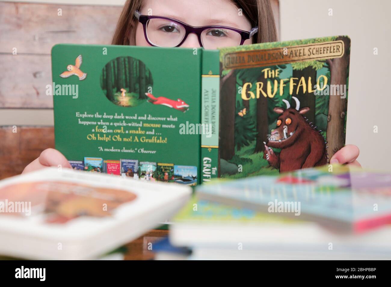 Four year old girl being home schooled Stock Photo - Alamy Four year old girl being home schooled Stock Photo - Alamy