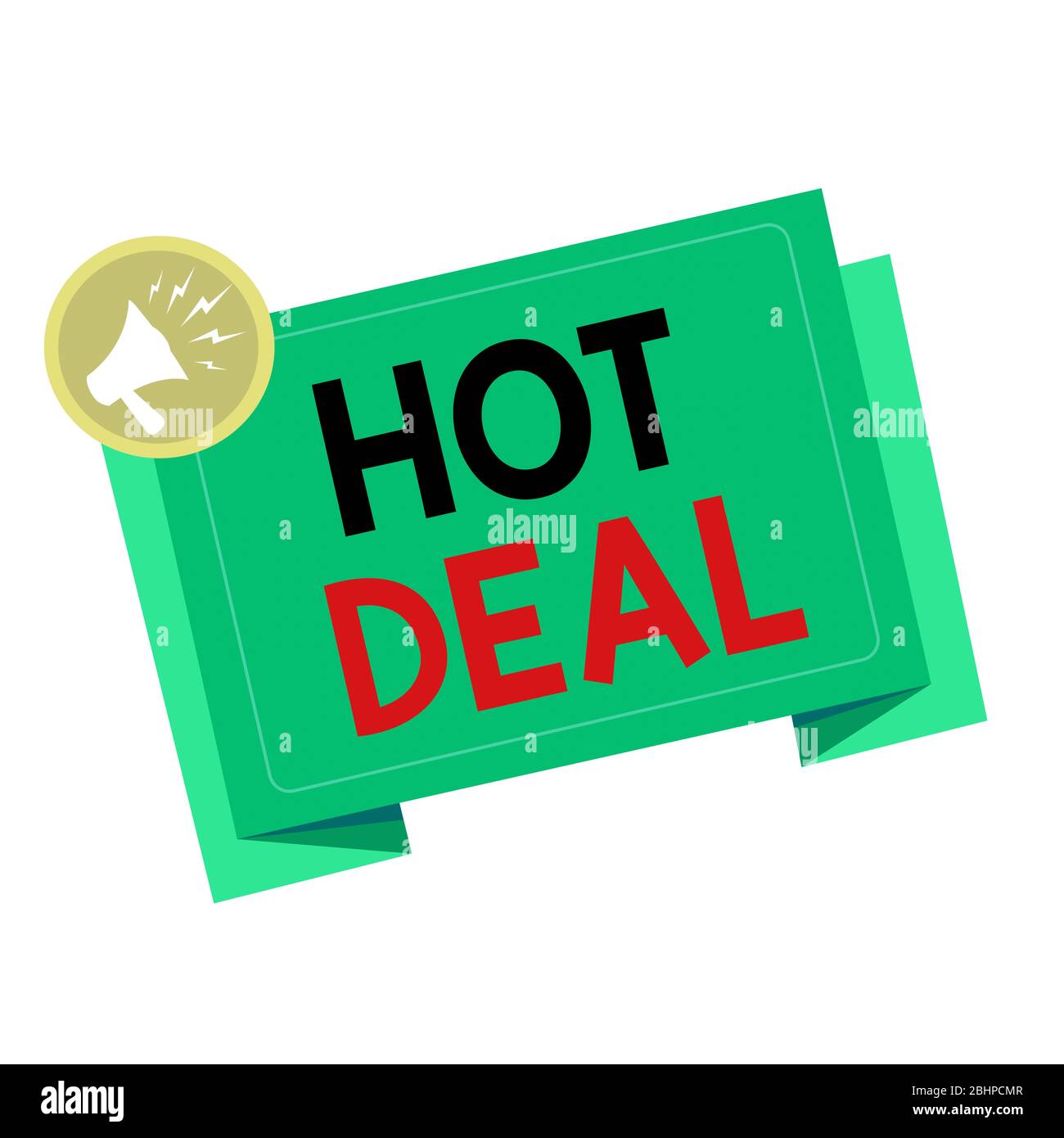 Writing note showing Hot Deal. Business concept for An agreement ...
