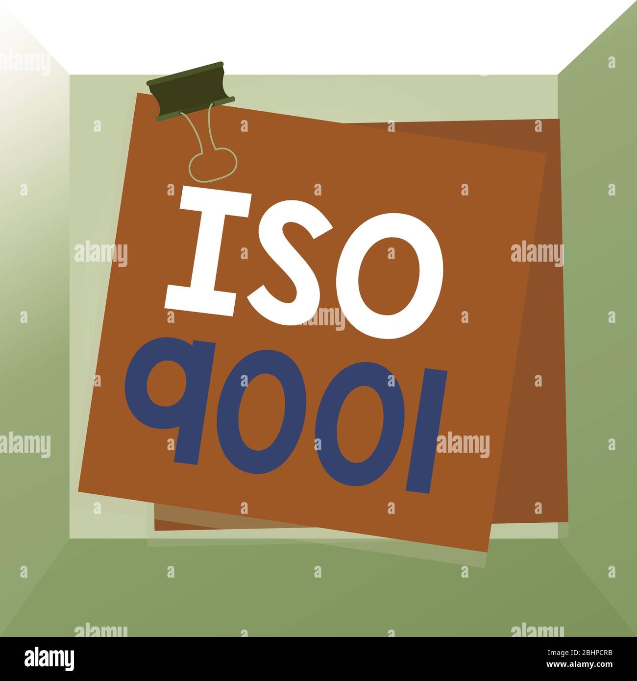 Conceptual hand writing showing Iso 9001. Concept meaning designed help ...