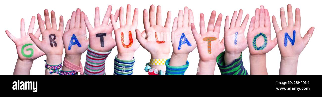 Congratulations gratulation congratulate happy hi-res stock photography ...