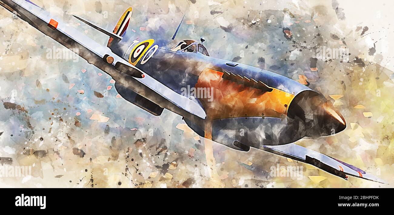 The Supermarine Spitfire was a single-seater fighter, produced by the ...