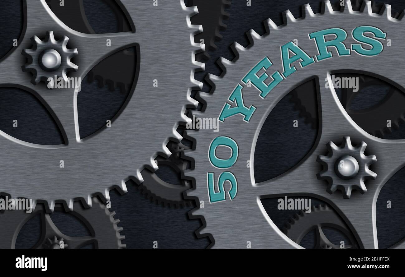 Word writing text 50 Years. Business photo showcasing Honoring Ruby ...