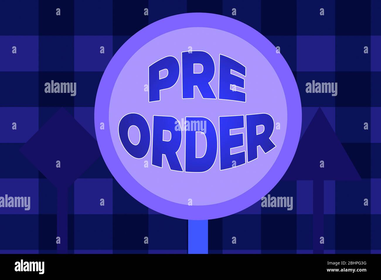 Writing note showing Pre Order. Business concept for an order for a ...