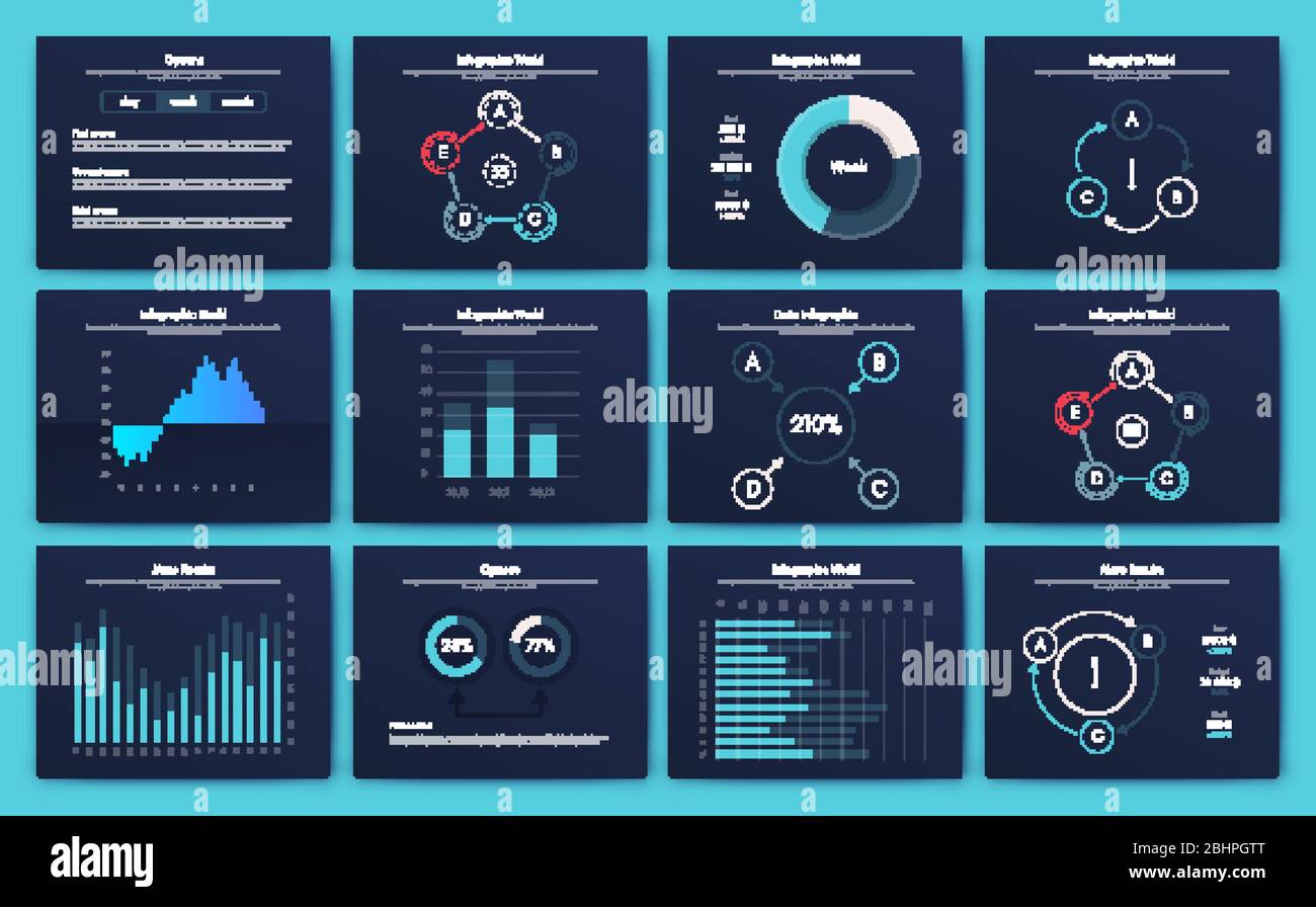 Big set of infographics elements. EPS10. Infographic for brochure, web ...