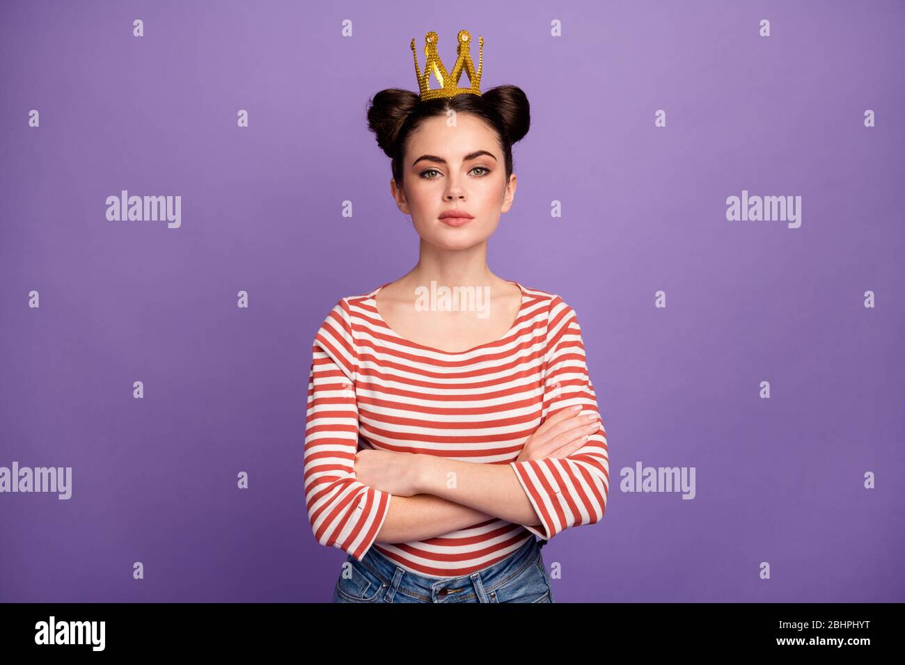 Arrogant teen girl hi-res stock photography and images - Alamy