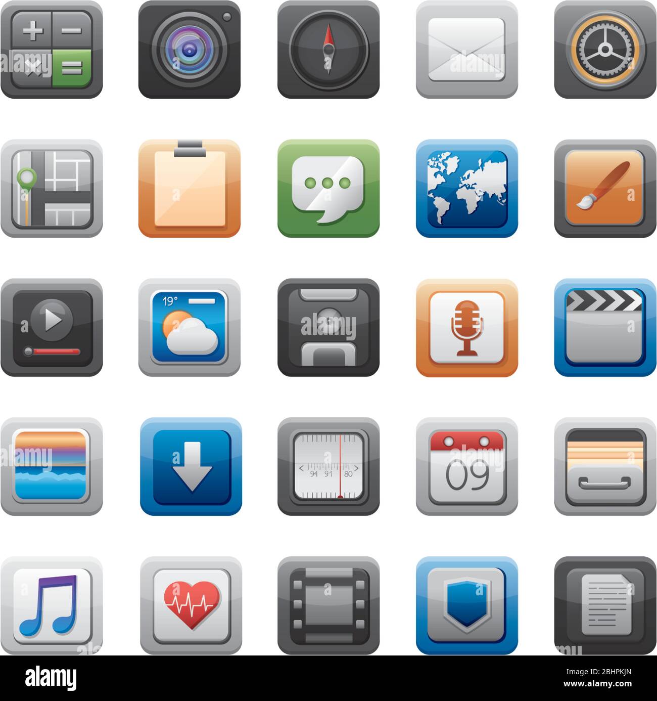 Services menu Stock Vector Images - Alamy