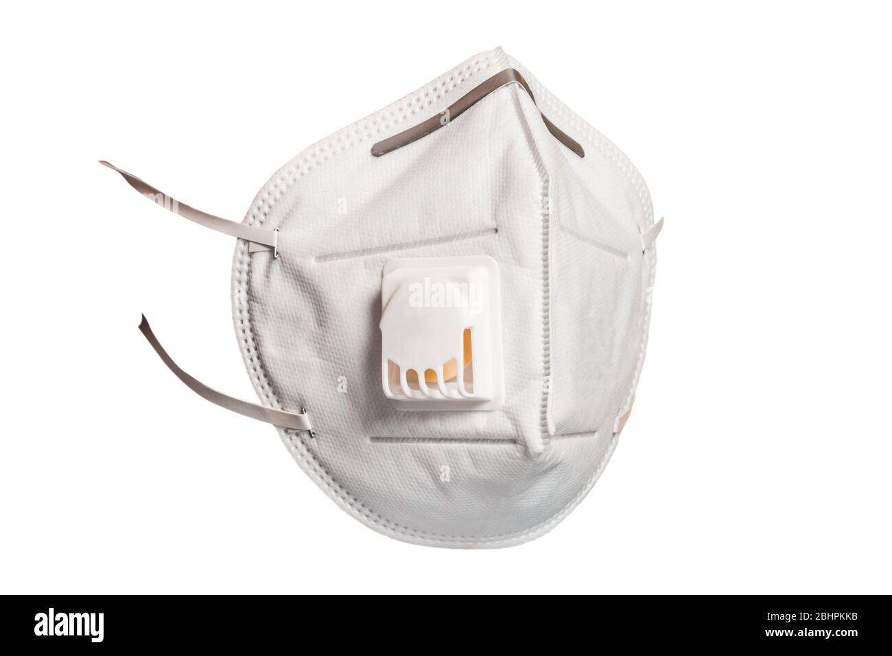 Medical mask 3M with a valve that protects against viruses in a ...