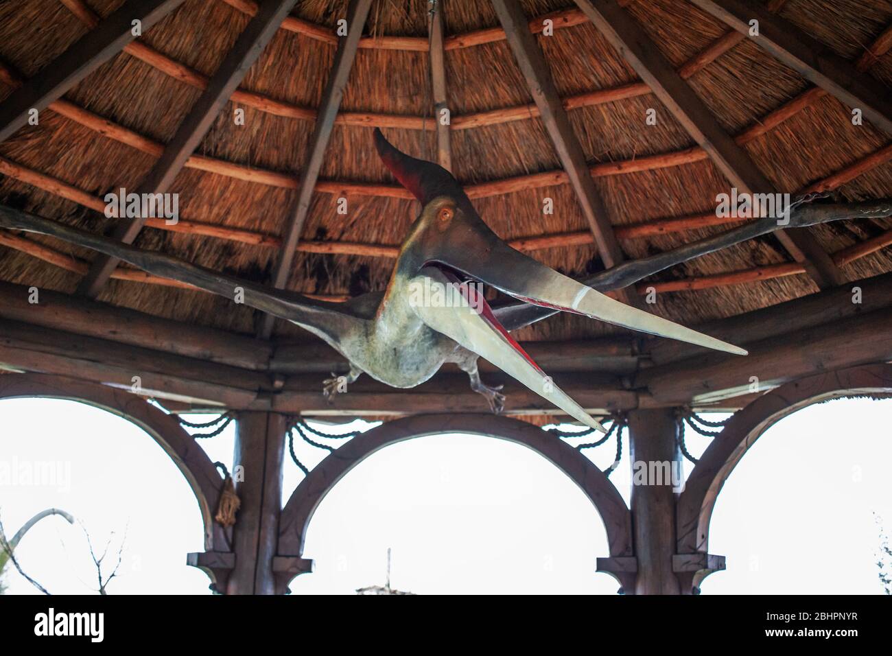 Dinoland park in Poland Zator Inwald Park Stock Photo - Alamy