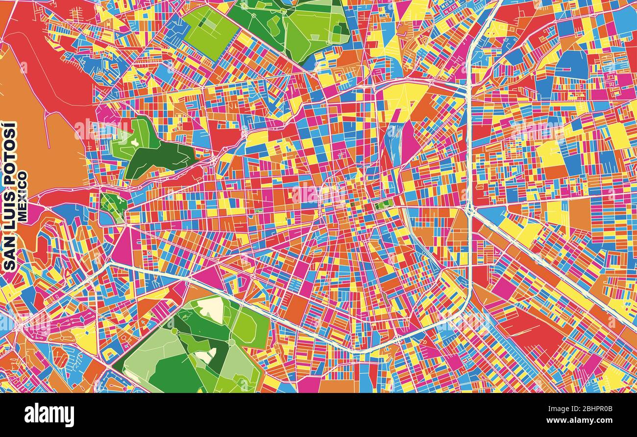 San luis potosi vector hi-res stock photography and images - Alamy