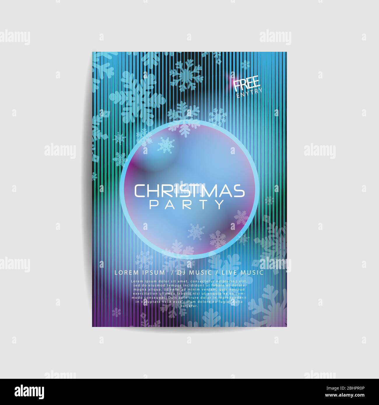 Merry Christmas party invitation Party Invitation Card Christmas Party ...