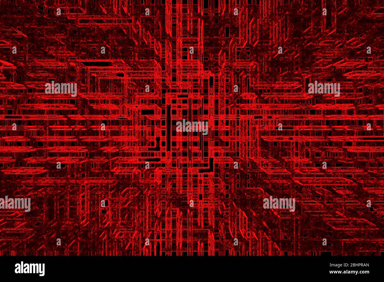 Futuristic abstract red background for design. Technology wallpaper ...