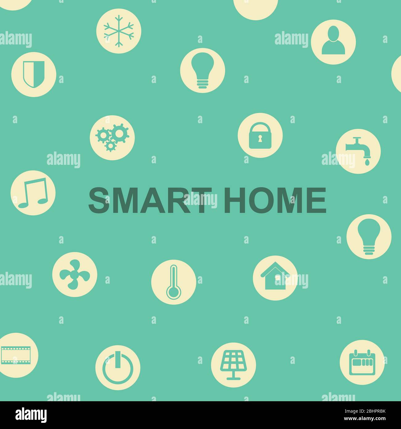 Smart Home concept. Automation concept. Smart systems Stock Photo - Alamy