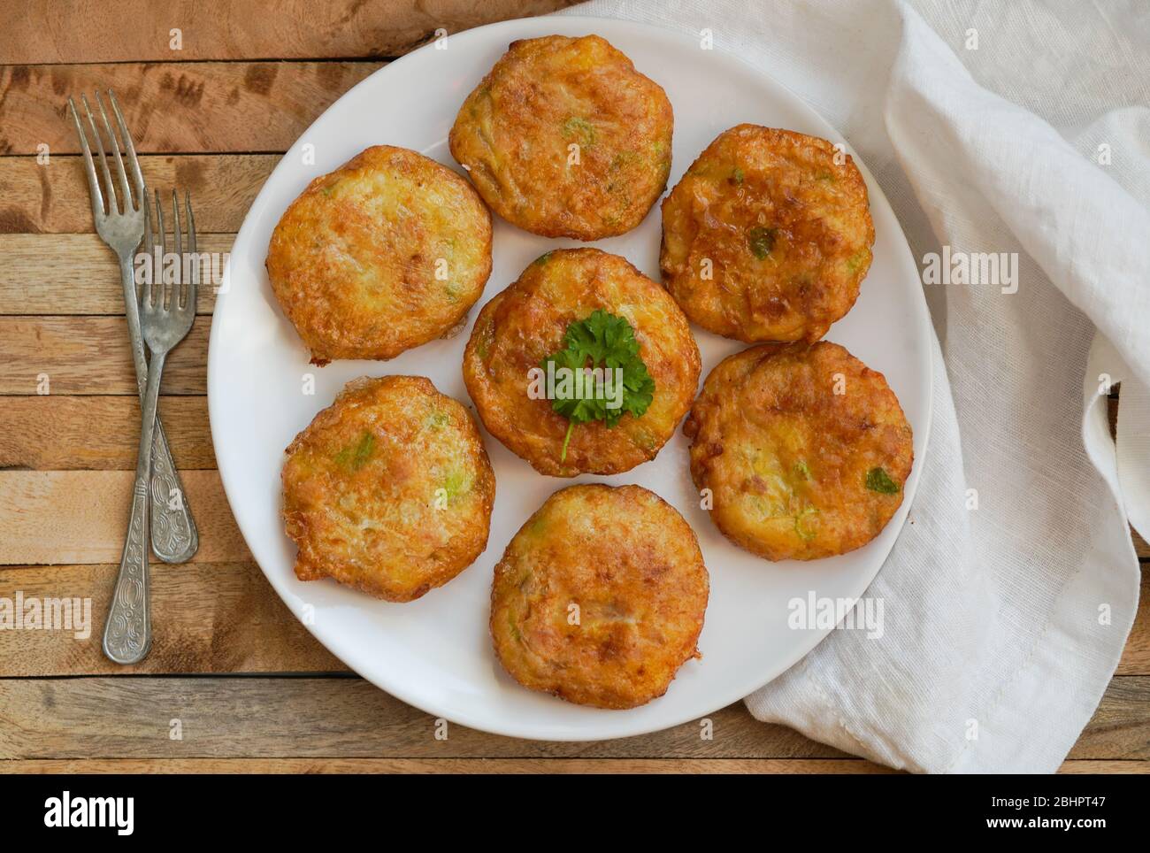 Deep fried patties hi-res stock photography and images - Alamy