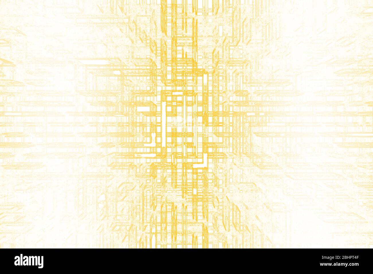 Futuristic abstract yellow background for design. Technology wallpaper ...