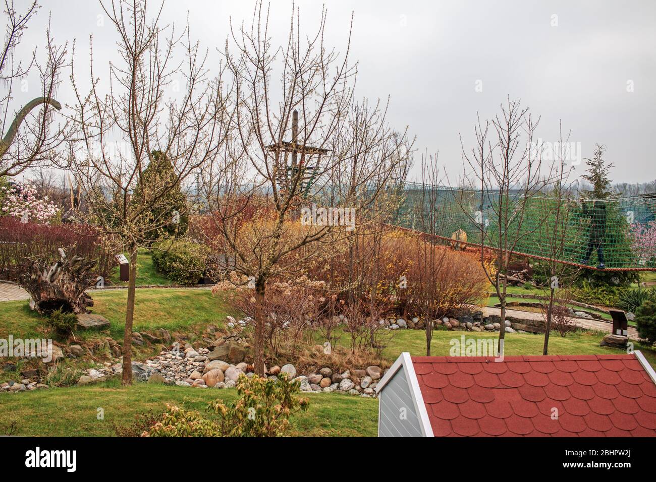 Dinoland park in Poland Zator Inwald Park Stock Photo - Alamy