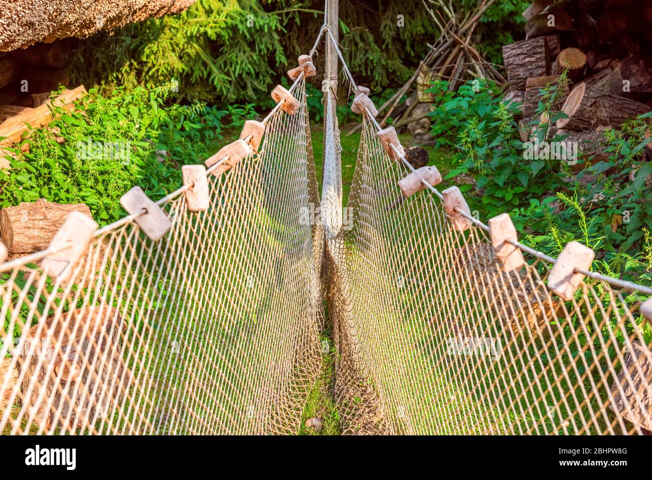 Abstract fishnet background hi-res stock photography and images - Alamy