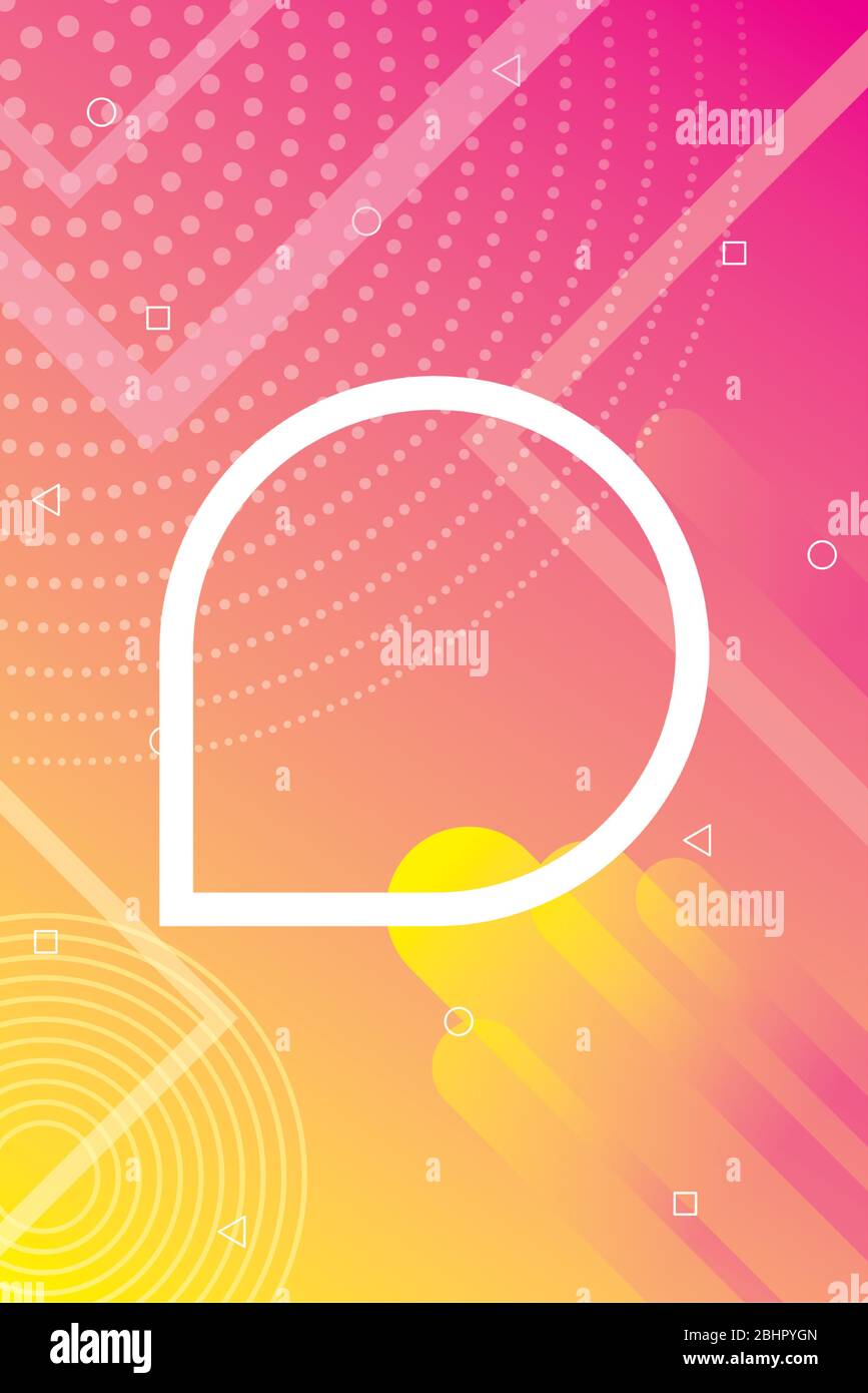 pink vibrant colors background with tag Stock Vector Image & Art - Alamy