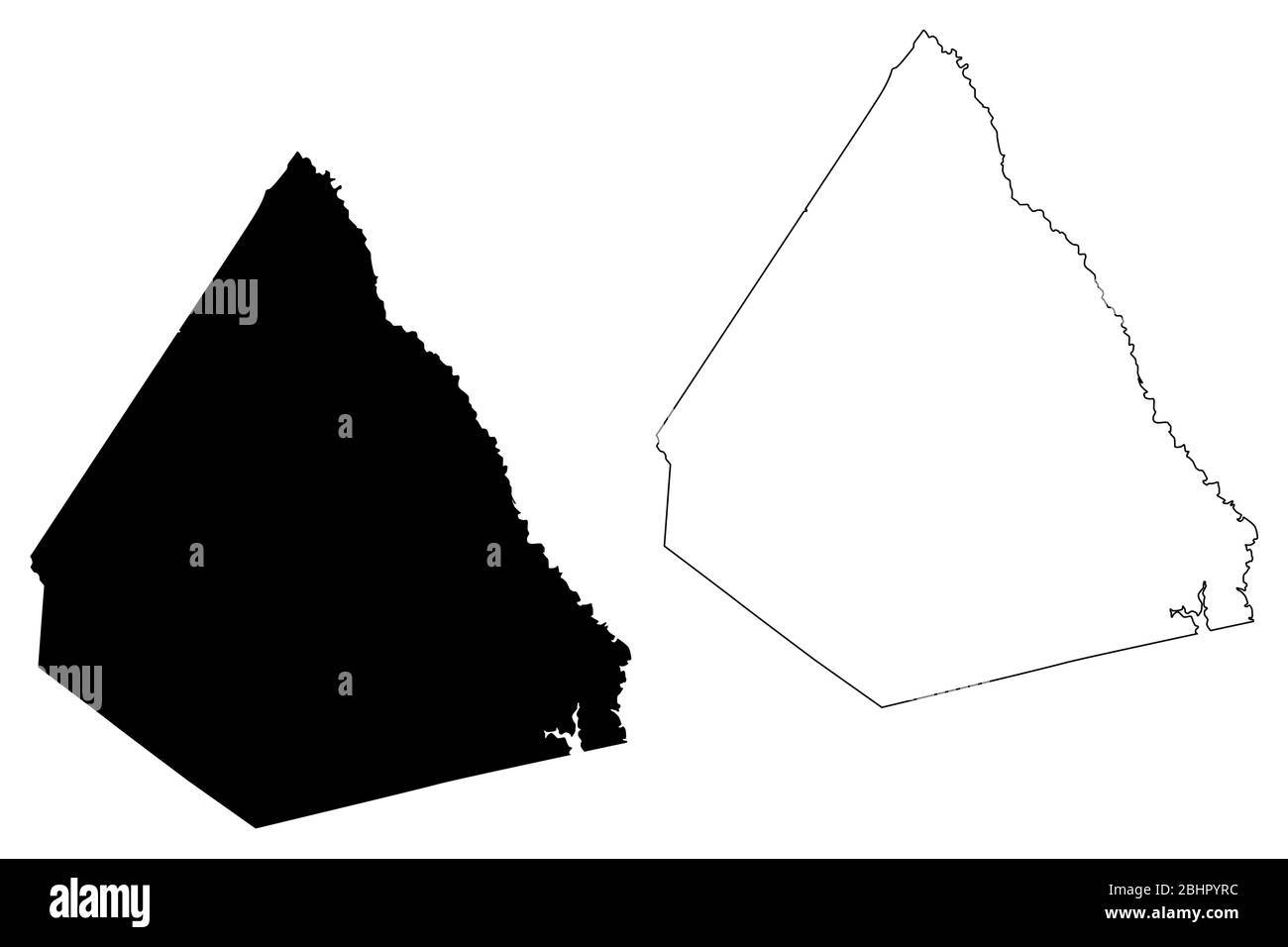 Morgan georgia map hi-res stock photography and images - Alamy