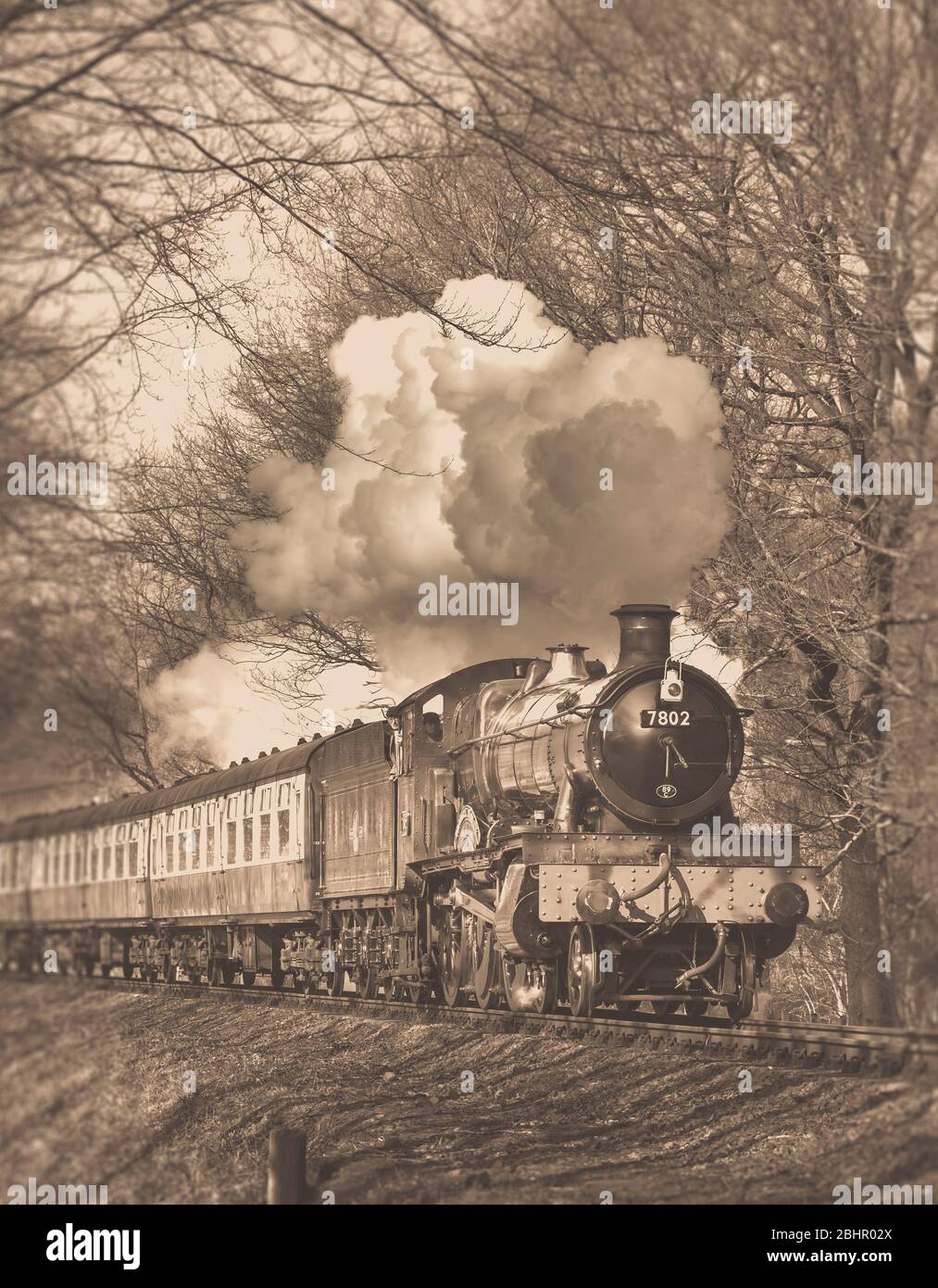 7802 locomotive hi-res stock photography and images - Alamy