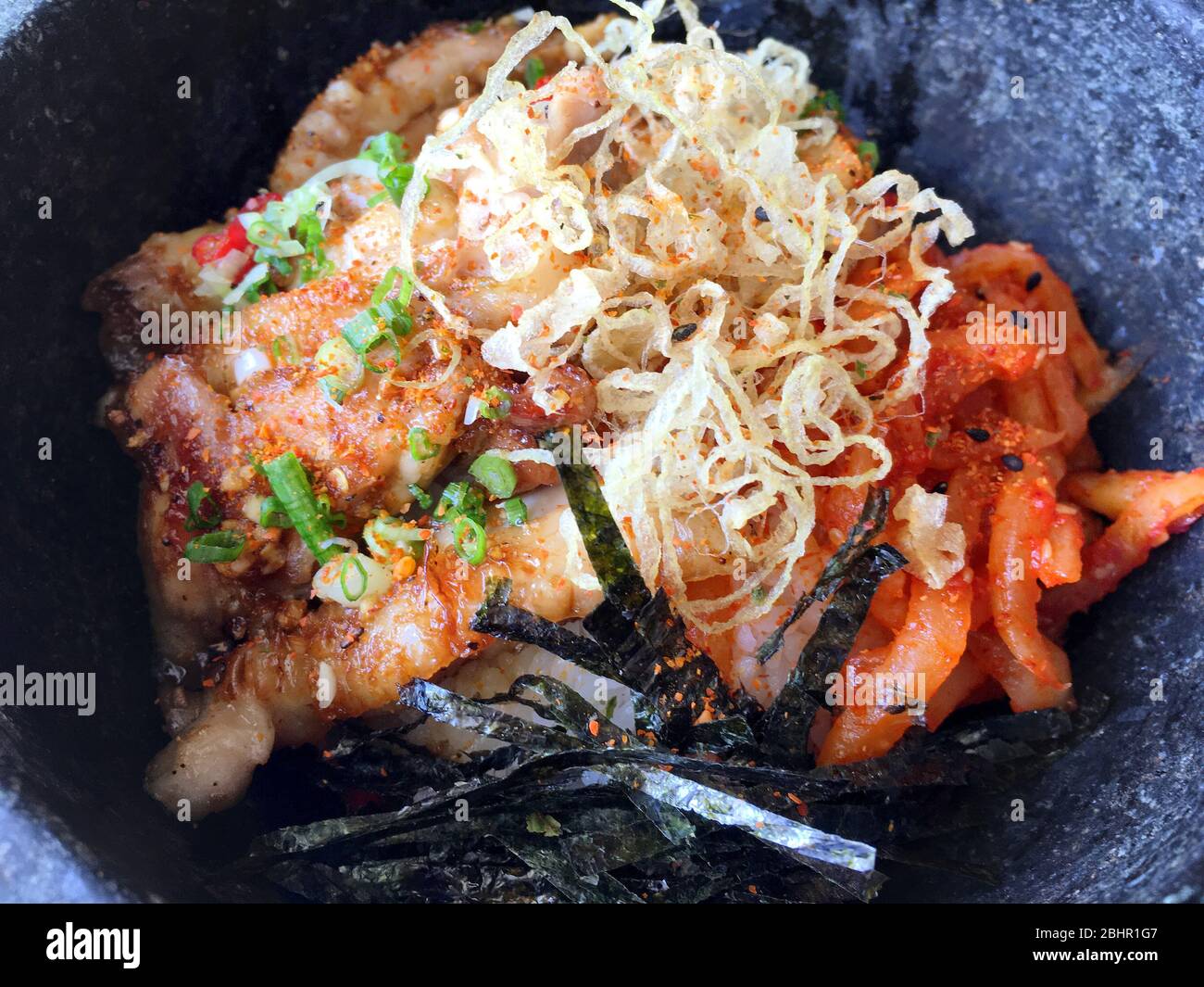 Photo of Korean lunch set Stock Photo - Alamy