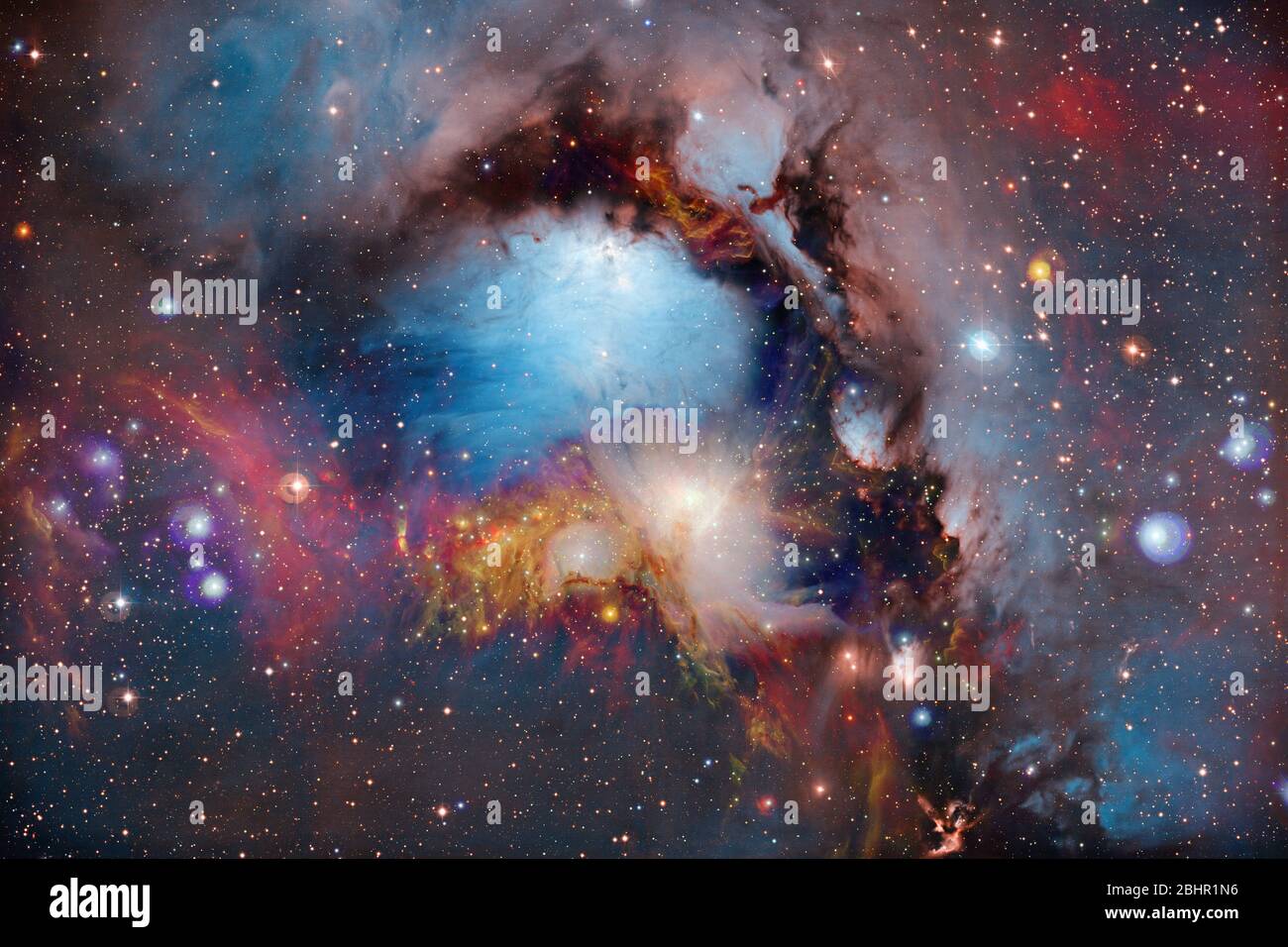 Awesome space background. Elements of this image furnished by NASA ...