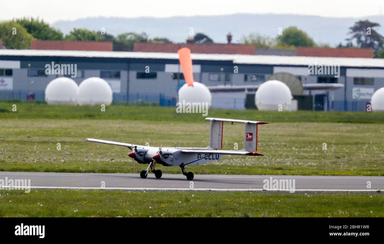 Test flight its drone lee on the solent hi-res stock photography and ...