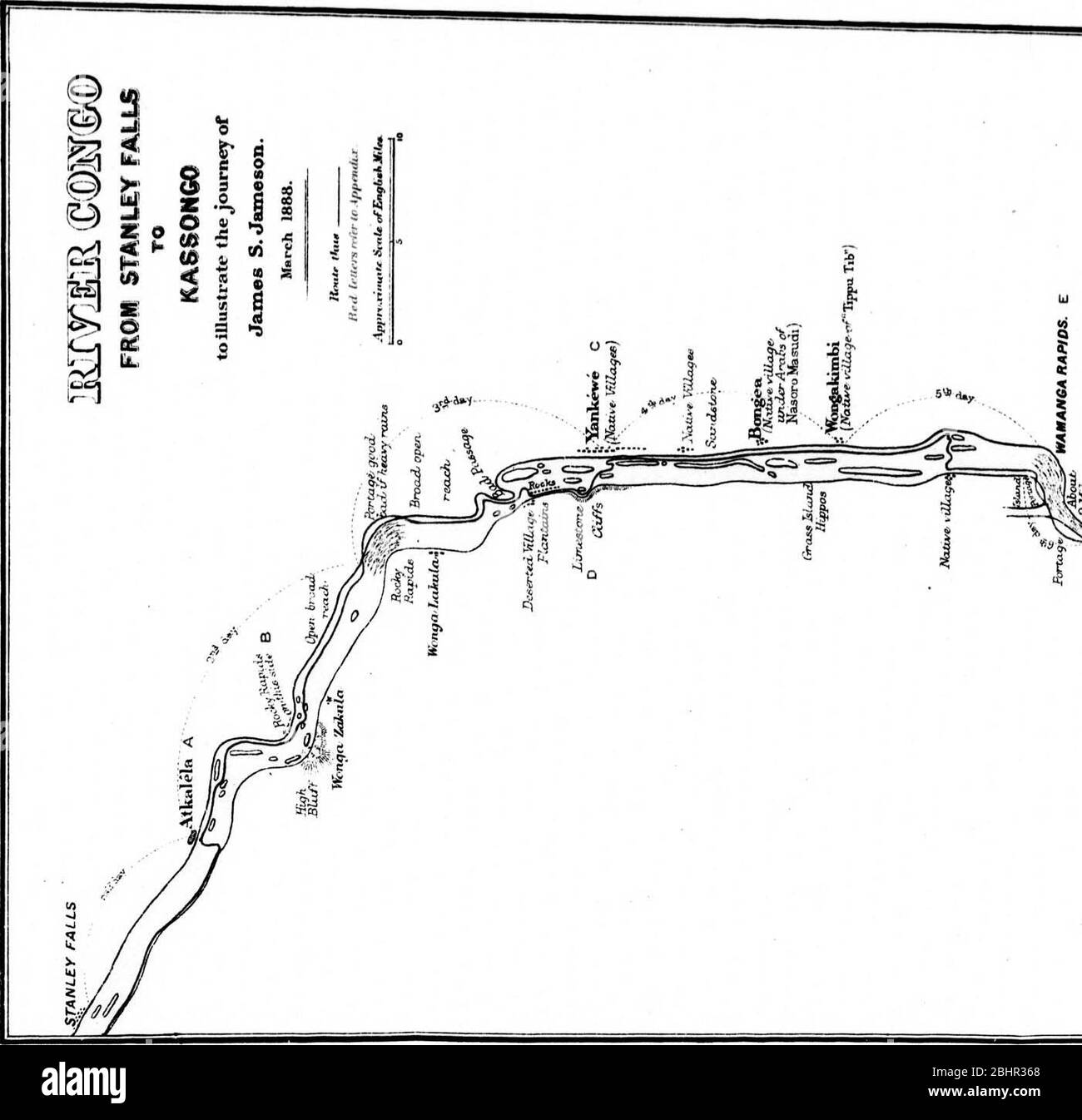 "The story of the rear column of the Emin Pasha relief expedition ...