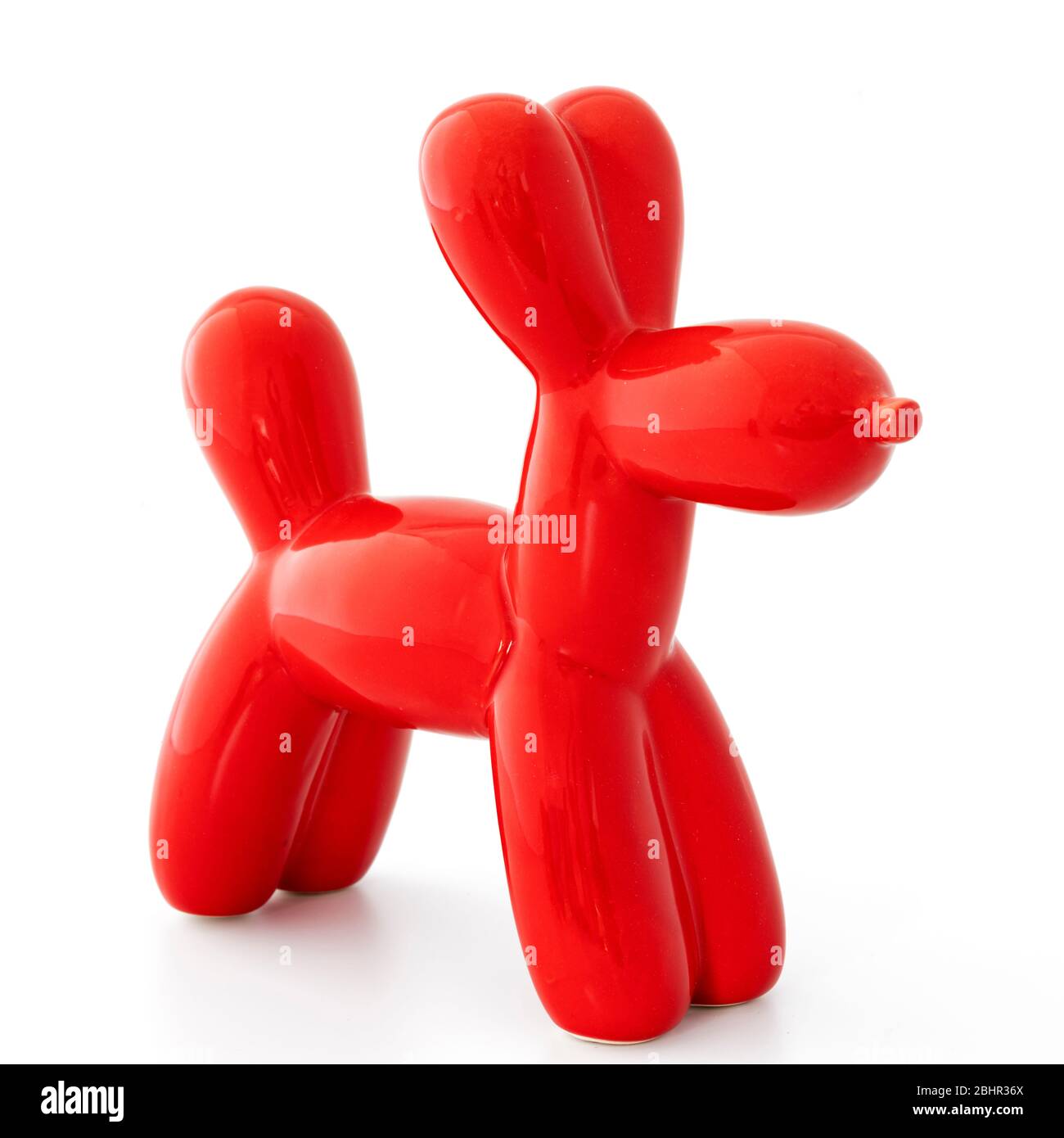 Red dog on white hi-res stock photography and images - Alamy