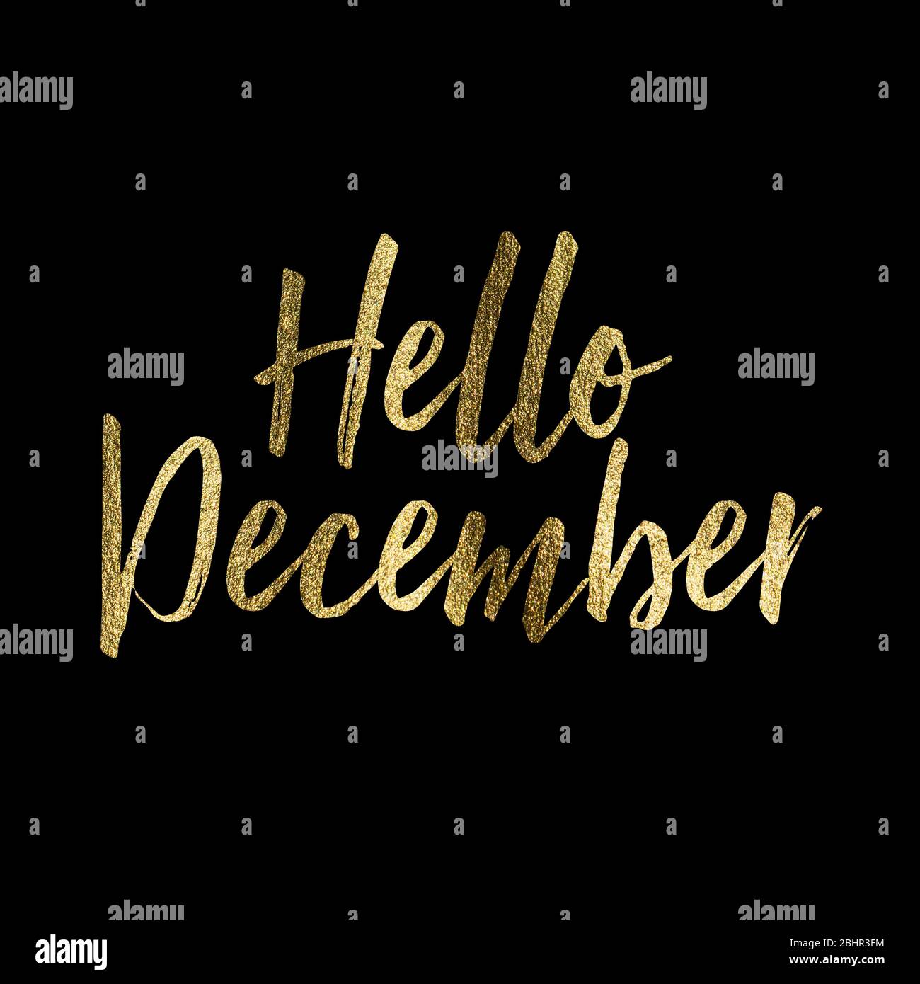 Hello december hi-res stock photography and images - Alamy