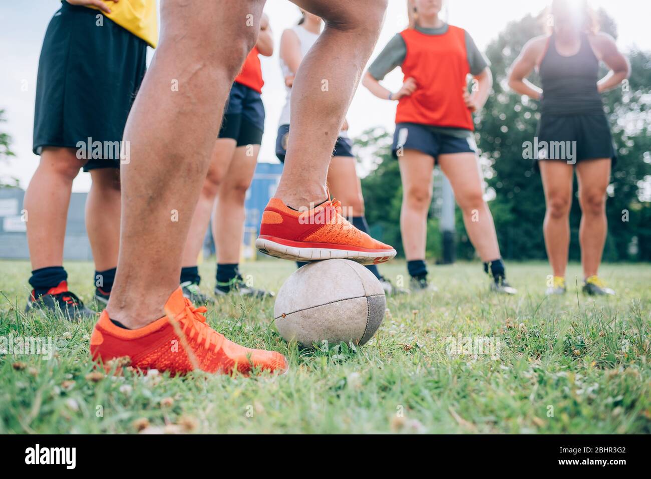 Foot ball at rugby hi-res stock photography and images - Alamy